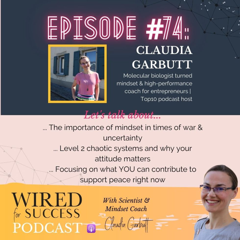 Wired For Success Podcast Episode #74: Mindset in Times of War ...